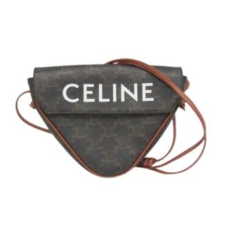 Celine Sac bandouli&egrave;re Triomphe Triangle Pre-owned - Femme - Pre-owned - Brun - Taille: ONE Size