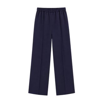 Liviana Conti Pantalon large - Femme - Pantalons - Bleu - Taille: 38 FR