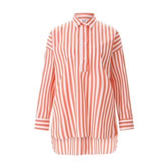 Caliban Femme, Blouses et Chemises, Orange, Taille: 42 FR Chemises