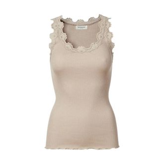 Rosemunde Seidentop - - Tops - Damen - Beige - XL