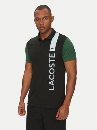 Lacoste Poloshirt DH8940 Schwarz Regular Fit