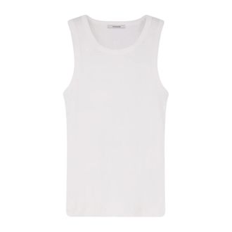 Entire studios Geripptes Tanktop - - Tops - Damen - Wei&szlig; - S