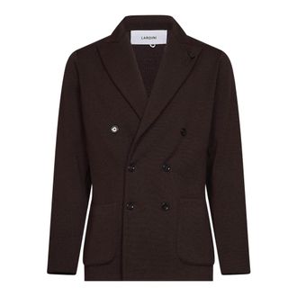 Lardini Zweiknopf-Sakko mit aufgesetzten Taschen - - Jackets - Herren - Braun - L