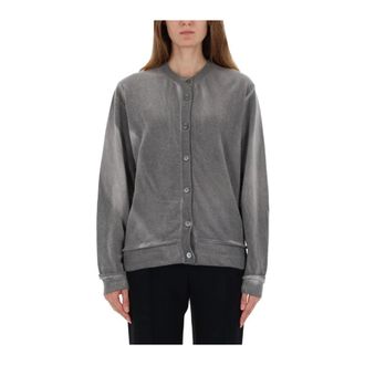 Our Legacy Relaxed Knit Crew Neck Sweater - Femme - Pulls - Gris - Taille: 36 FR