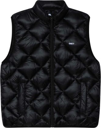 Obey Homme, Vestes, Noir, Taille: M Compass Vest