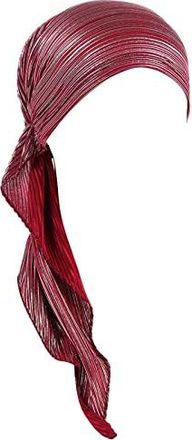 Generic Foulard de pirate pour femme - &Eacute;l&eacute;gant - &Eacute;lastique - Bandana - Pour chimio, perte de cheveux, cancer, chimioth&eacute;rapie - Perte de cheveux - 2024, Bordea