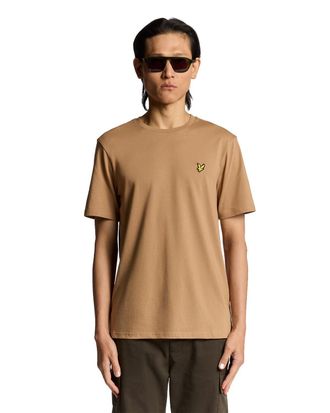 Lyle & Scott T-Shirt Herren | mit Rundhals-Ausschnitt und kurzen &Auml;rmeln | mit goldenem Adler-Logo auf der Brust | XS - XXL