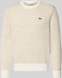 Lacoste Regular Fit Pullover aus Baumwoll-Mix