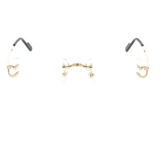 Cartier Optischer Rahmen - - Accessories - unisex - Gelb - ONE SIZE