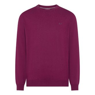 Sun 68 Rundhals-Pullover - - Knitwear - Herren - Rosa - XL