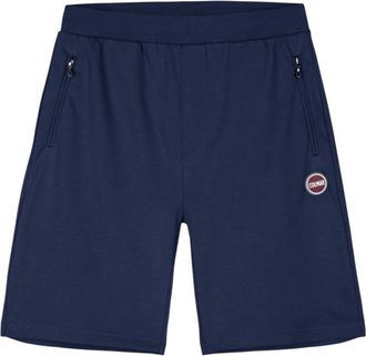 Colmar Homme, Sport, Bleu, Taille: L Bermuda in Felpa Zip