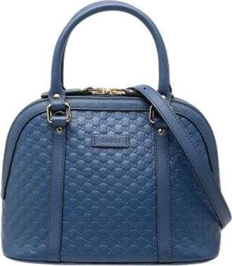 Gucci Sac Dome Pre-owned - Femme - Pre-owned - Bleu - Taille: ONE Size