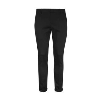 Dondup Baumwollmischung Roll-Up Hose - - Trousers - Herren - Schwarzk - W36