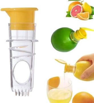 Generico 3 pi&egrave;ces Presse-agrumes Manuel,Pulv&eacute;risateur Pour Citron Et Citron Portable,Presse-agrumes Citron,Presse-agrumes Manuels Citron,Presse-agrumes Pour La