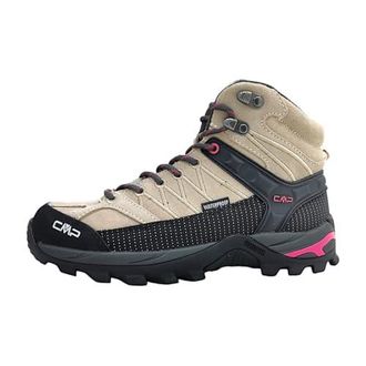 F.lli Campagnolo Femme Rigel Mid WMN Trekking Shoes WP Chaussures de randonn&eacute;e, Beige (Gesso), 38 EU