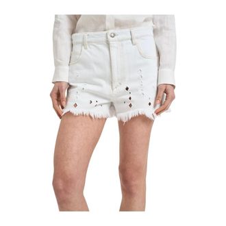 Isabel Marant Damen, Shorts, Wei&szlig;, SGr&ouml;&szlig;e