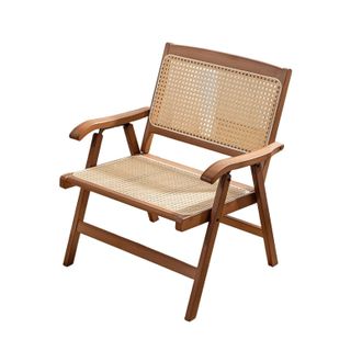 Generic Klappstuhl Holz K&uuml;che mit Lehne Bis 100kg Belastbar Klappst&uuml;hle Camping Faltbar Leicht mit Handlauf Platzsparend f&uuml;r G&auml;ste K&uuml;che B&uuml;ro Hochzeit und Par