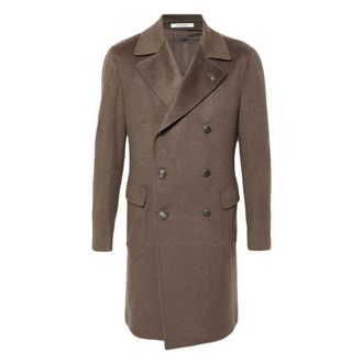 Tagliatore Homme, Manteaux, Beige, Taille: L Manteau Croisé