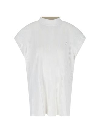 The Attico Plissiertes T-Shirt Laurie