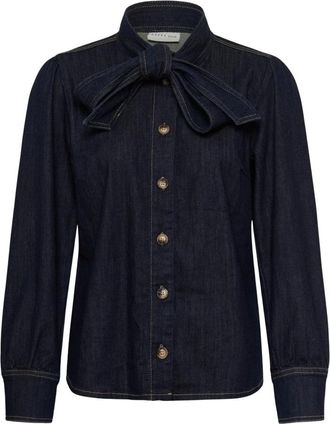 Kaffe Blusen & Hemden - - Blouses & Shirts - Damen - Blau - XL
