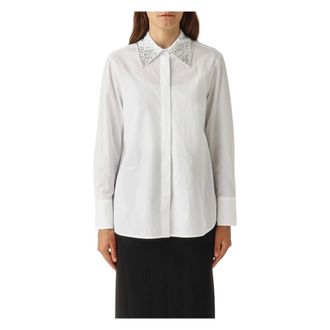 Max Mara Femme, Blouses et Chemises, Blanc, Taille: 38 FR Staffa Shirt