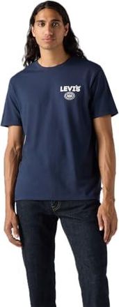 Levi's T-Shirt &agrave; col Rond pour Homme, Logo Coolmax Ssnl HL, S