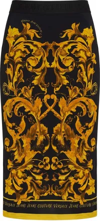 Versace HOSEN & R&Ouml;CKE - Midi-R&ouml;cke auf YOOX.COM