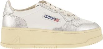 Autry Low-Top Sneaker - Medalist Platform - Leather Trainers - Gr. 36 (EU) - in Bunt - für Damen