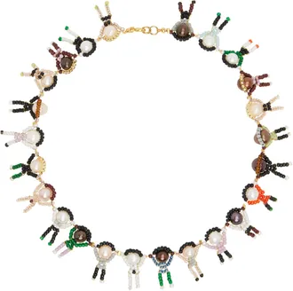 J.Kim J. Kim Multicolor Multi Choker