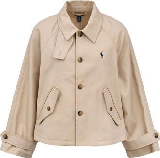 Polo Ralph Lauren Femme, Vestes, Beige, Taille: 40 FR Woven Jacket