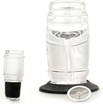 Koala Internacional Hosteleria Barrel Air Weinbel&uuml;fter, Metall Acryl silikon samt, durchsichtig, Einheitsgr&ouml;&szlig;e, 3