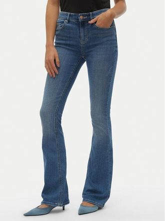 Vero Moda Jeans Flash 10302478 Blau Flared Fit