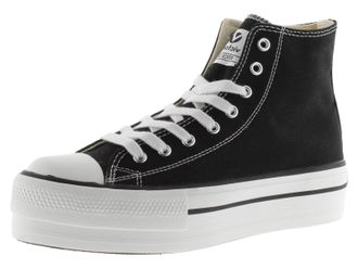 Victoria High-Top Tribu Canvas & Doppelter Plattform 1061101 für Mädchen Negro 31