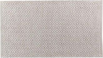 Douceur d'Intérieur Matteo Teppich, rechteckig (50 x 80 cm), Baumwolle und gewebter Polyester