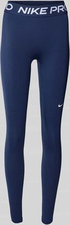 Nike Slim Fit Leggins mit Logo-Print