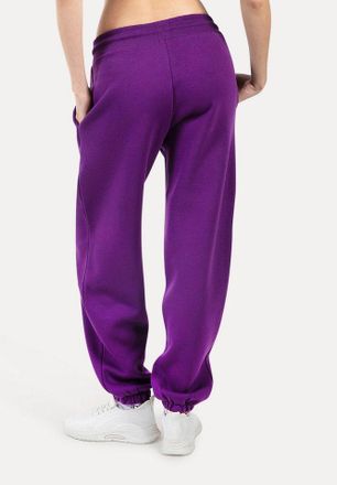 Smilodox Jogginghose Enara, Regular Fit Sweathose mit Seitentaschen, Elastischer Bund mit Tunnelzug Dezentes Stick-Logo Bequeme Freizeithose Sport Freizeit