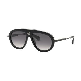 Philipp Plein Authentische Brillen mit Premium-Qualit&auml;t - - Accessories - Herren - Schwarzk - 57 MM