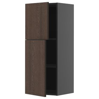 IKEA METOD Wandschrank mit B&ouml;den und 2 T&uuml;ren