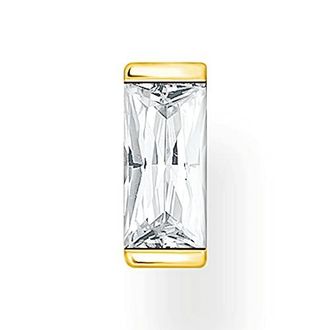 Thomas Sabo Dames 18 carats (750) bicolore Irrégulier Nest pas applicable Boutons doreilles - H2185-414-14
