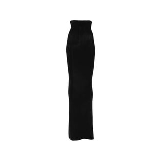 Rick Owens Lunga Skirt - - Skirts - Damen - Schwarzk - M