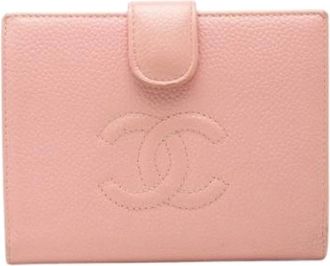 Chanel Portefeuille Pre-owned (bi-pli) - Femme - Pre-owned - Rose - Taille: ONE Size
