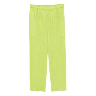 Issey Miyake Femme, Pantalons, Vert, Taille: 40 FR Pants