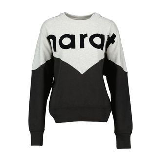 Isabel Marant Womens Houston Sweatshirt Black Cotton Sweatshirts