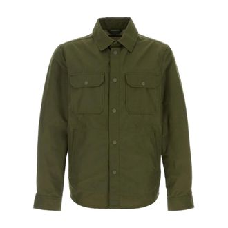 Woolrich Hemdjacke - - Jackets - Herren - Gr&uuml;n - L