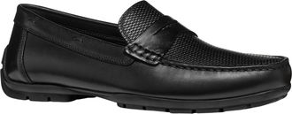 Geox Herren U Moner W 2FIT D Loafer, Black, 41.5 EU