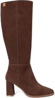 POPA Bottines hautes en daim marron Sinnara, marron, 36 EU