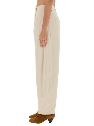 Isabel Marant Oumaya Trousers - Powder