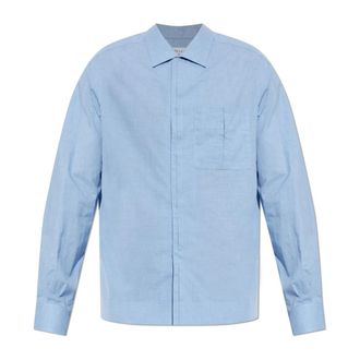 Maison Margiela Hemd mit Tasche - - Shirts - Herren - Blau - S