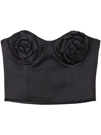 Marc Jacobs corset The Duchess Satin Rose - Noir