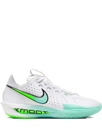 Nike baskets G.T. baskets Cut 3 Bleached Turquoise - Blanc
